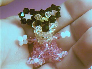 minnie en perle de swarovski - LES PERLES DE LAURIZON