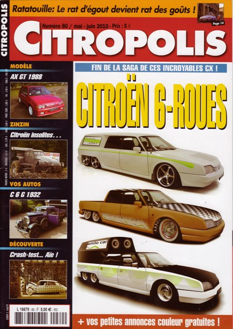 [Citropolis] parutions du magazine - Citro-rouge-et-vert