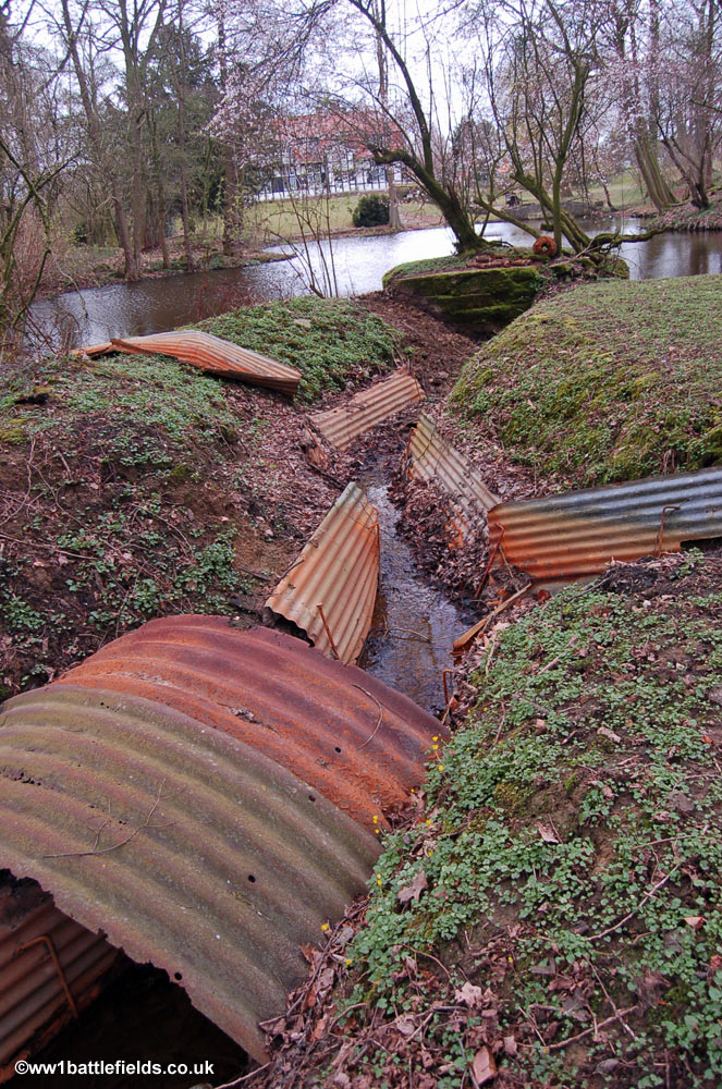 reportage sur les cites de la 1ere guerre Iepre Sailant