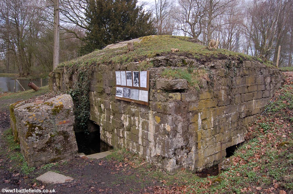 reportage sur les cites de la 1ere guerre Iepre Sailant