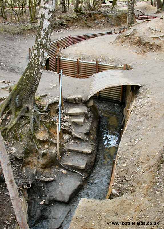 reportage sur les cites de la 1ere guerre Iepre Sailant